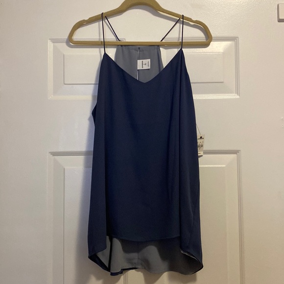 Express | Tops | Express Reversible Barcelona Cami Deep Dusky Blue ...